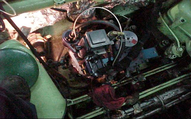 30mm head bolt removed from the port main engine onboard M/V SEARUNNER ...